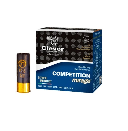 Clever Mirage Competition T2 24g 12/70 9,5 Skeet Haulikon Ratapatruuna ...