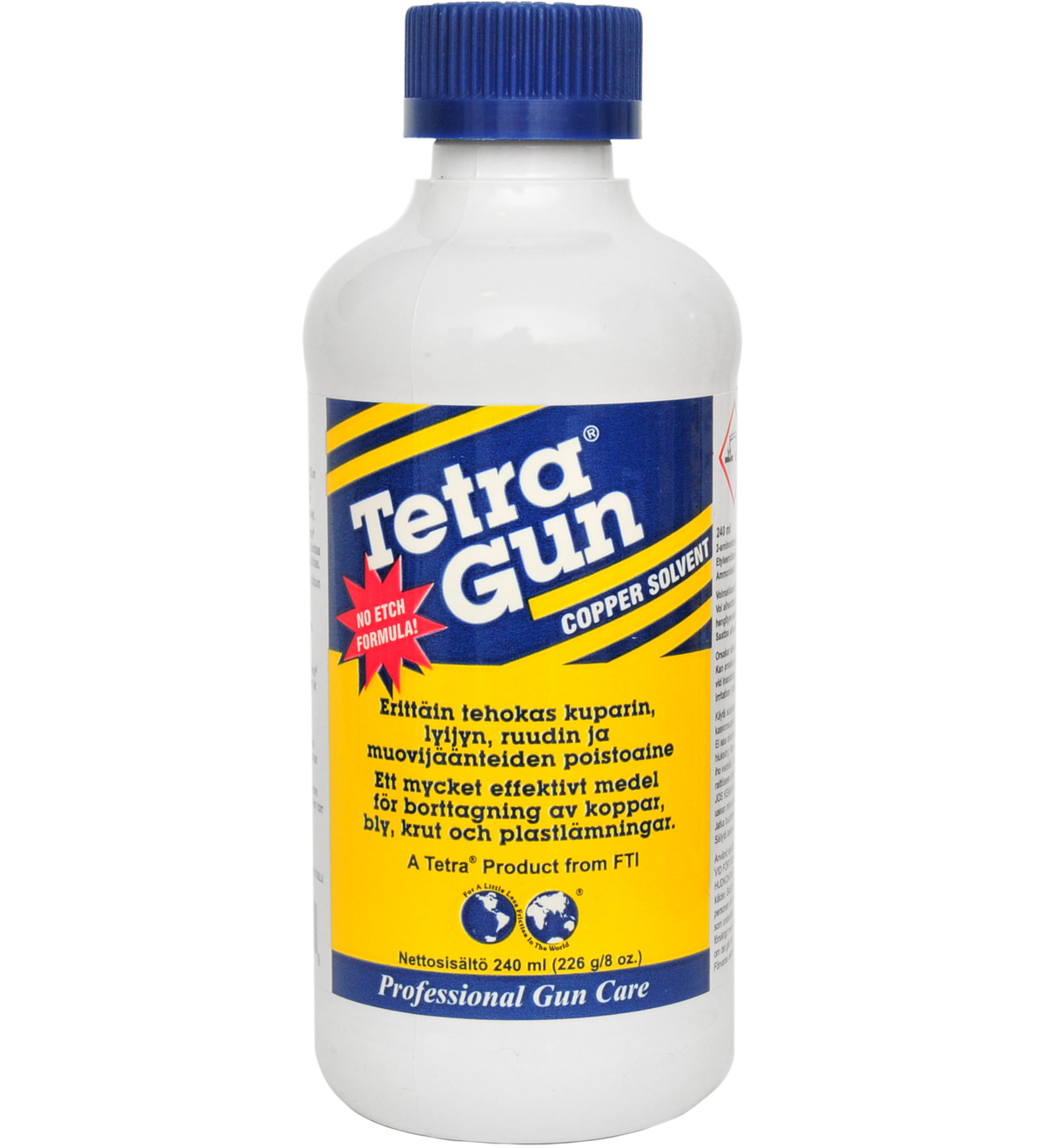 Tetra Gun Copper Solvent 240ml - Metsoase.fi verkkokauppa